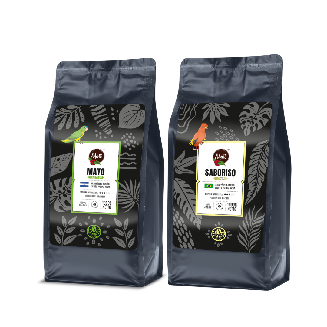 Zestaw Kawa Ziarnista Saboriso + Mayo - Mott Coffee – MottCoffee.com
