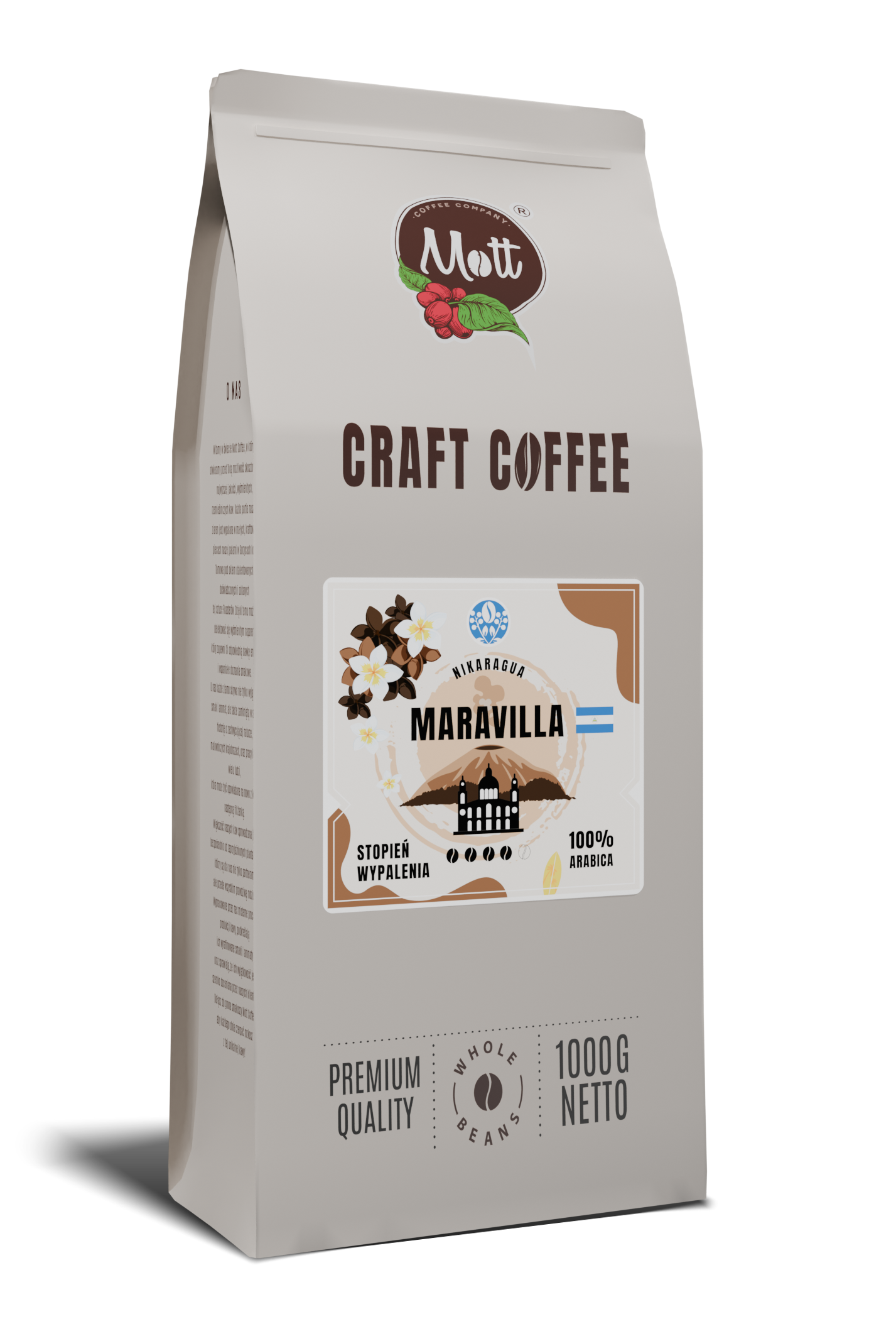 Maravilla - Kawa ziarnista 1000g - Mott Coffee – MottCoffee.com
