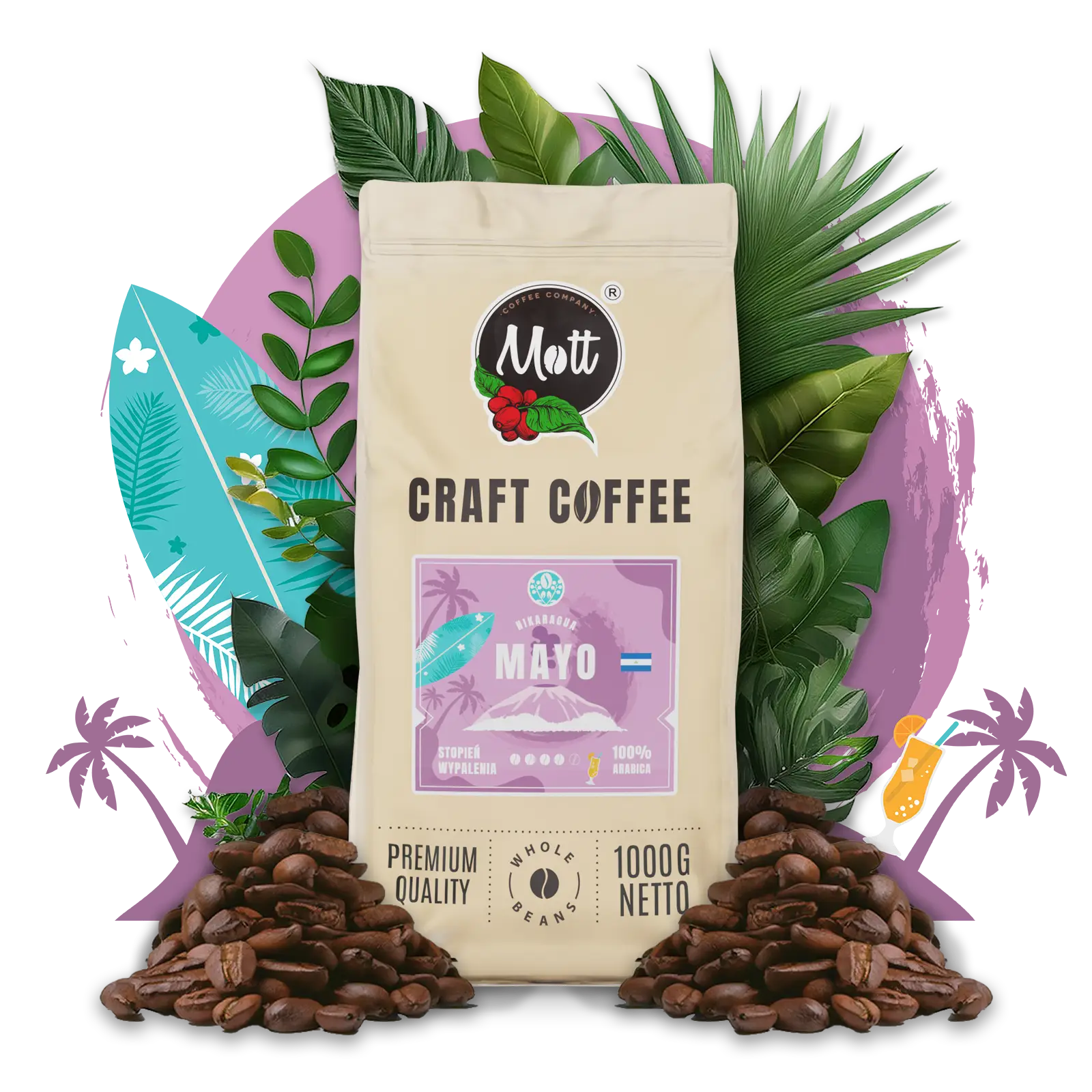 Mayo - Kawa ziarnista 1000g - Mott Coffee – MottCoffee.com