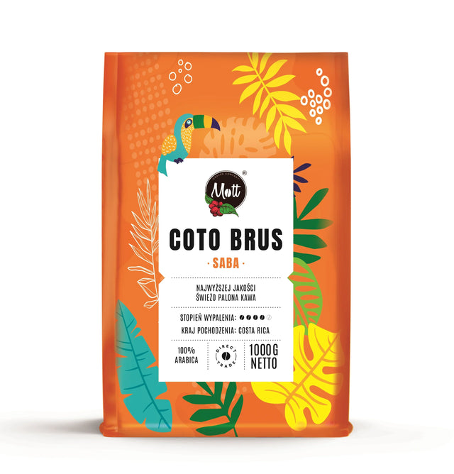 Coto Brus Saba - Kawa ziarnista 1000g - Mott Coffee – MottCoffee.com
